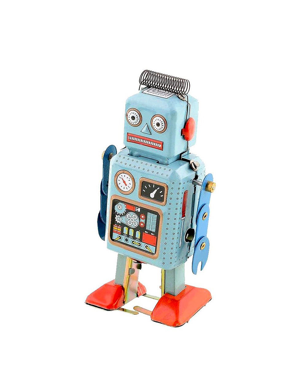Retro Wind-Up Robot Tin Toy - Kiki Wonder