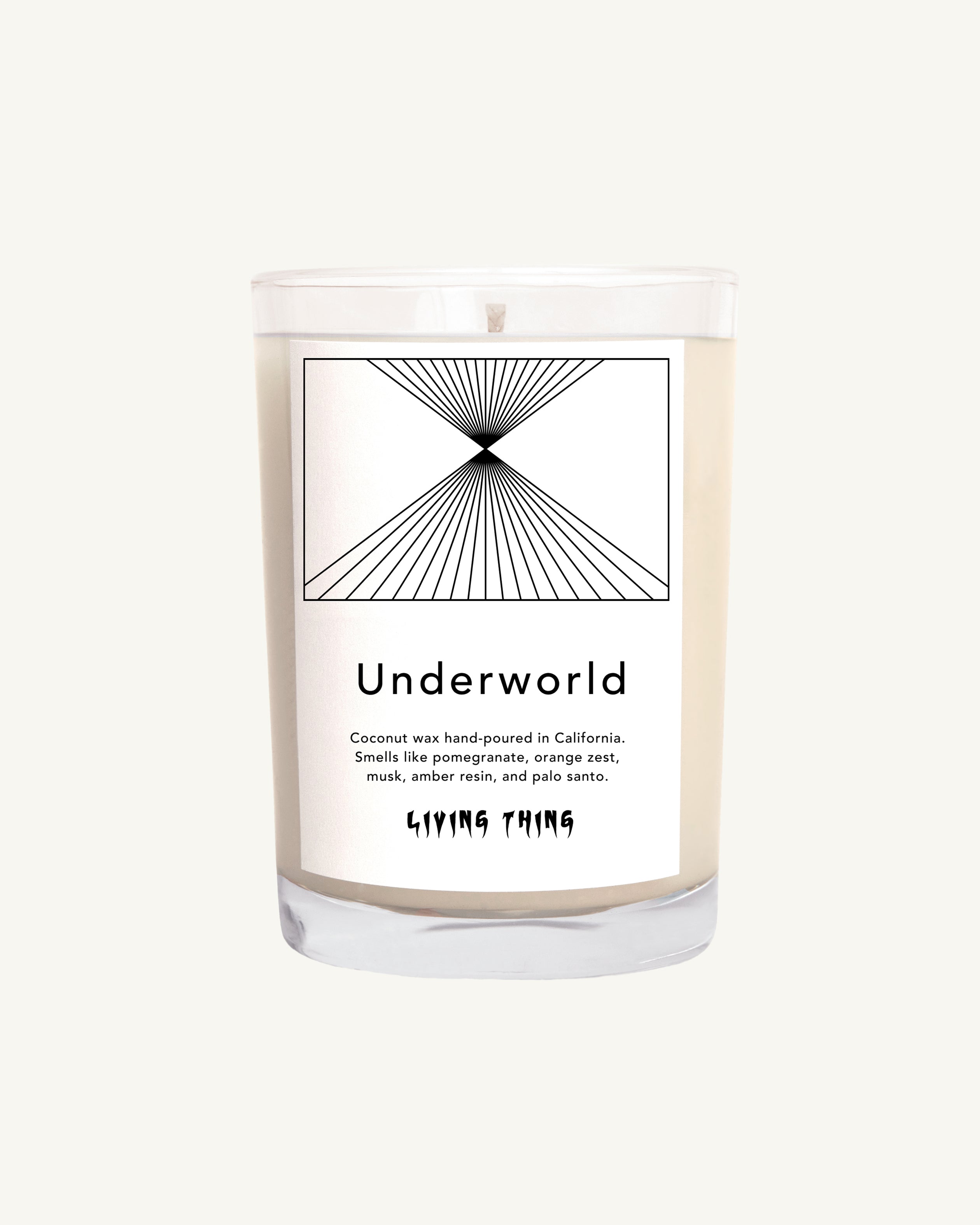 Underworld Candle: Pomegranate + Palo Santo - Kiki Wonder