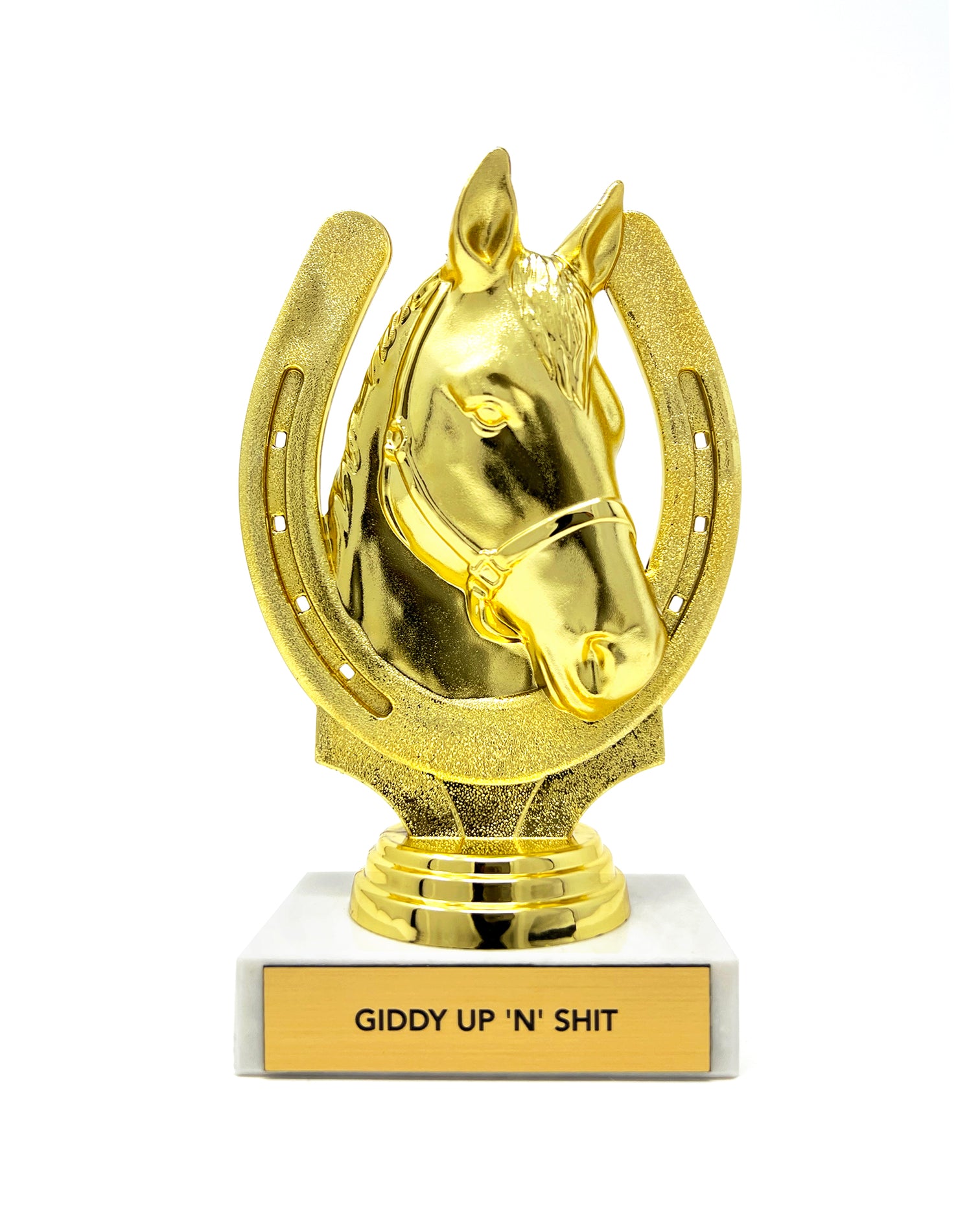Giddyup 'N' Shit Trophy by Jenni Earle - Kiki Wonder