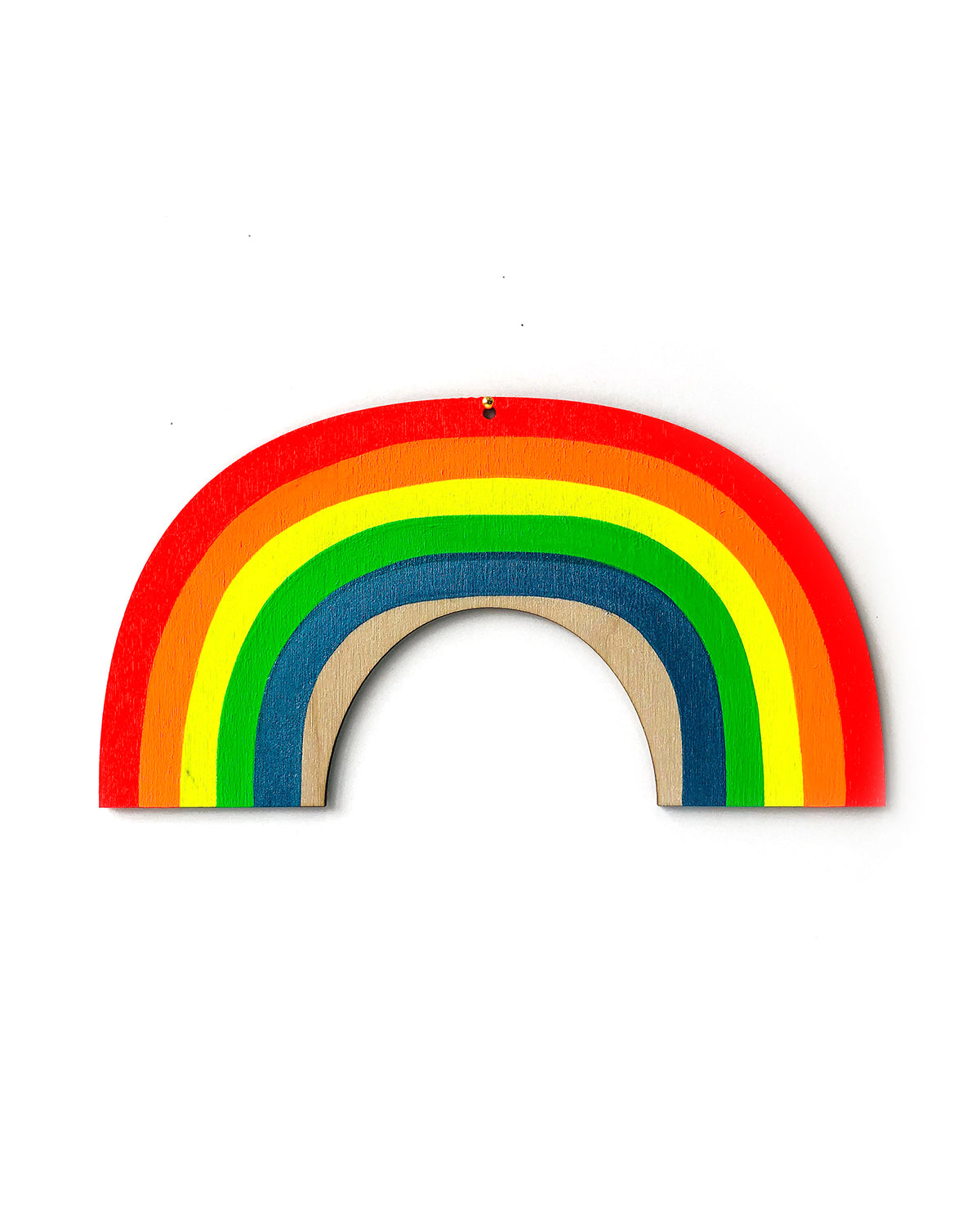 Handpainted Rainbow Wall Charm - Kiki Wonder
