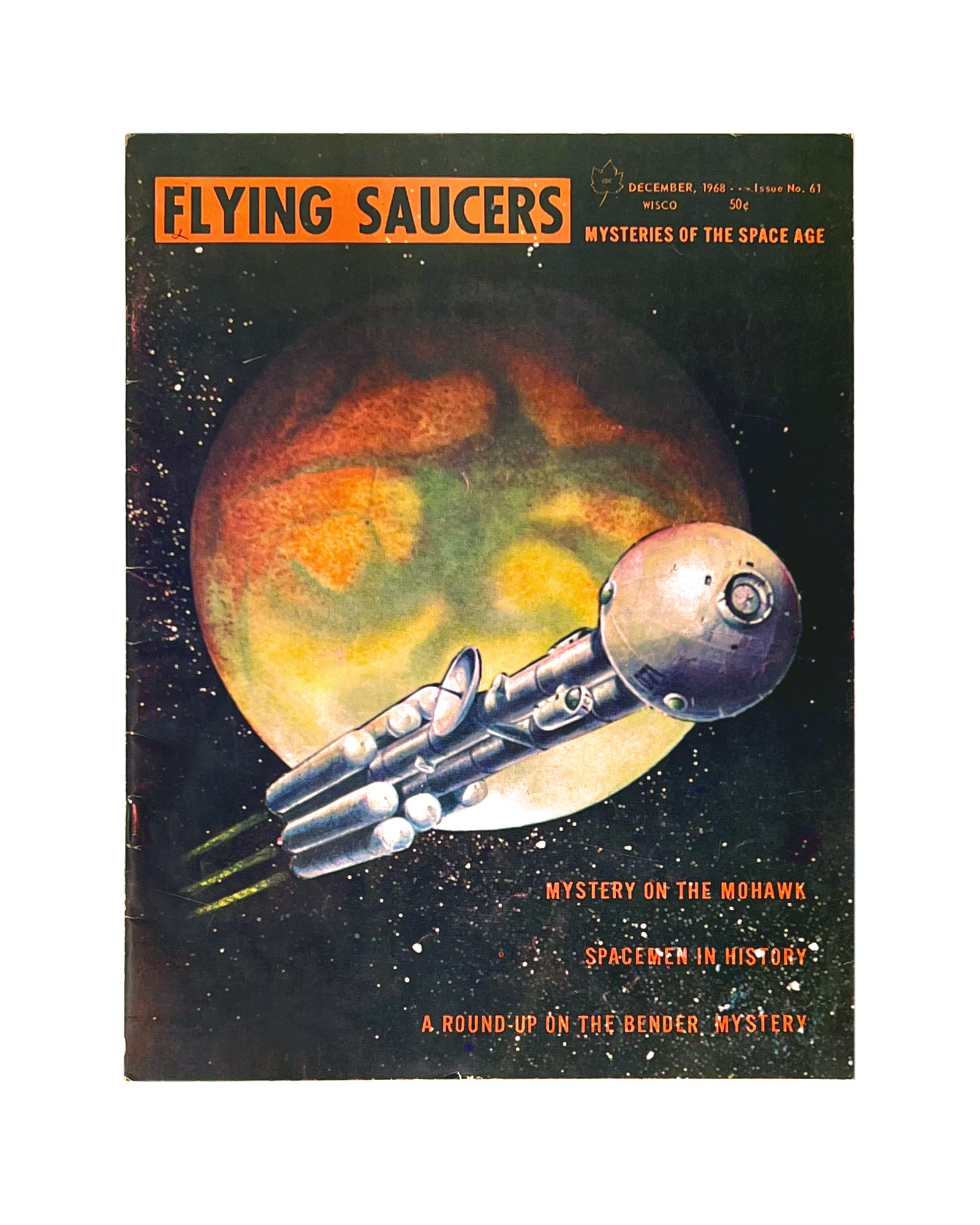 Vintage 'Flying Saucers' Magazine Issues - Kiki Wonder