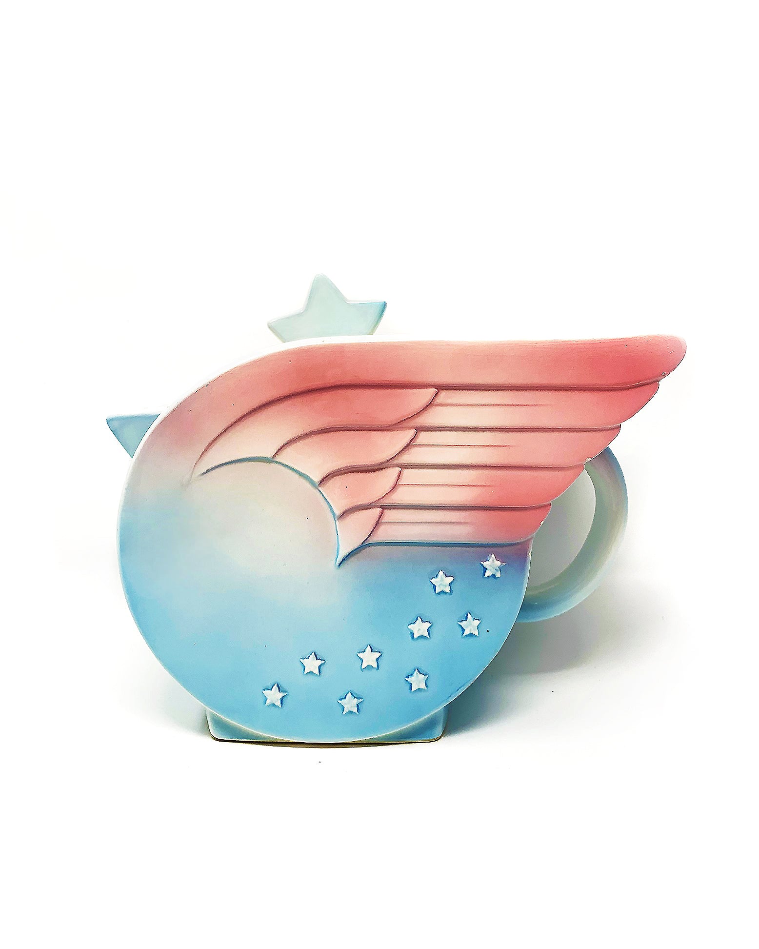 Vintage Stars & Wings Teapot - Kiki Wonder